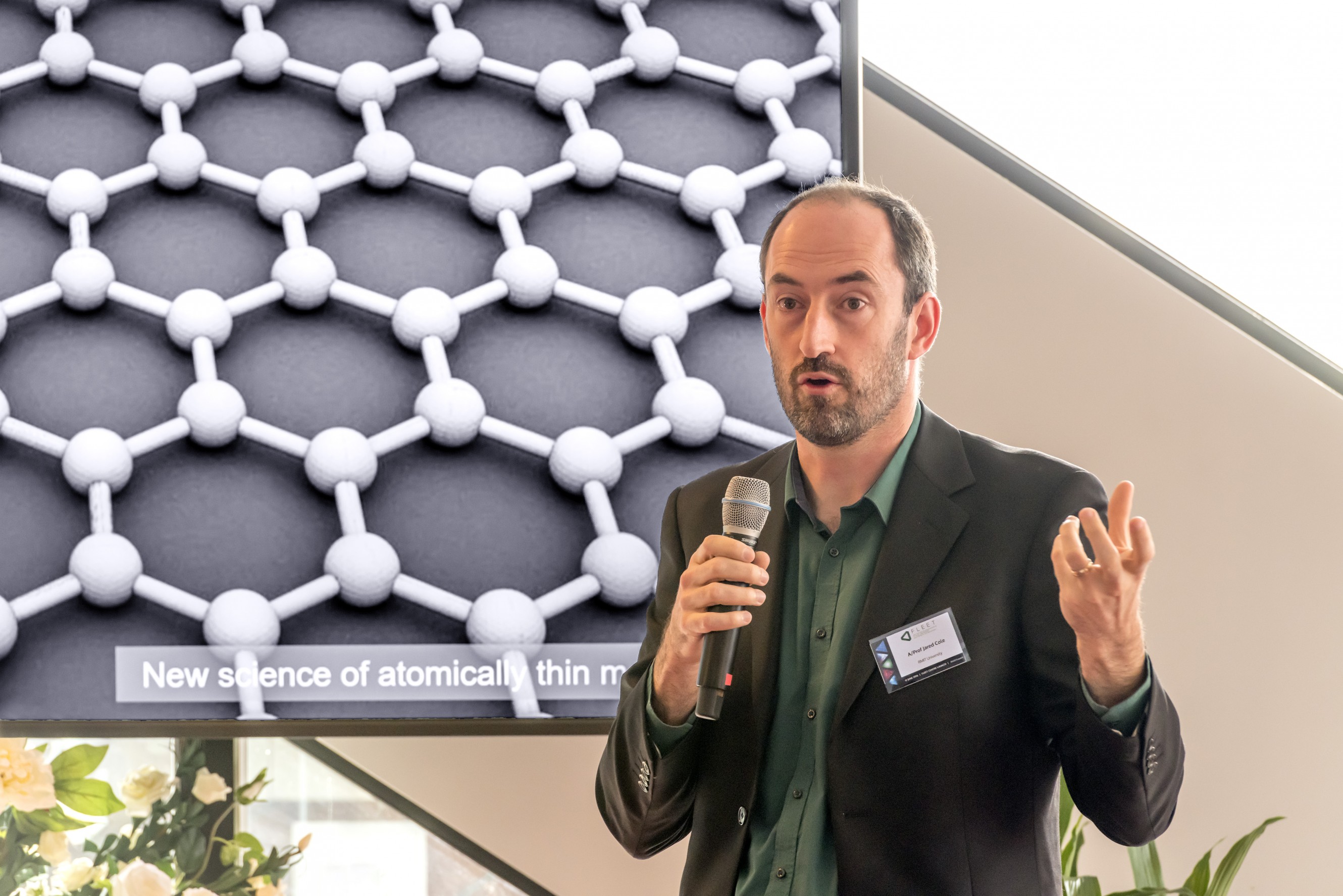 The innovative science behind FLEET: Jared Cole at the Centre Launch ...