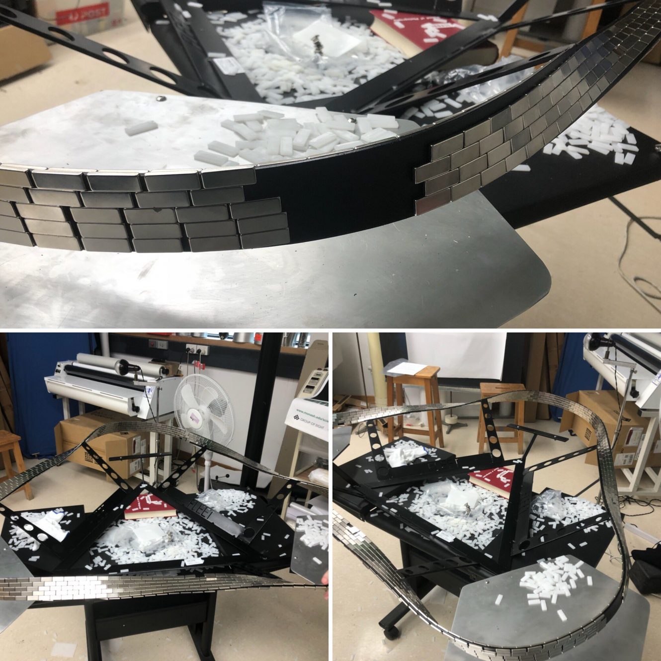 Supercool, superconducting Mobius track helps communicate FLEET science ...