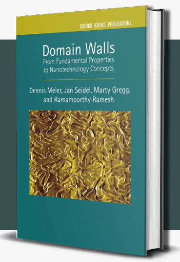 Jan Seidel co-edits first book on emerging domain wall nanoelectronics ...