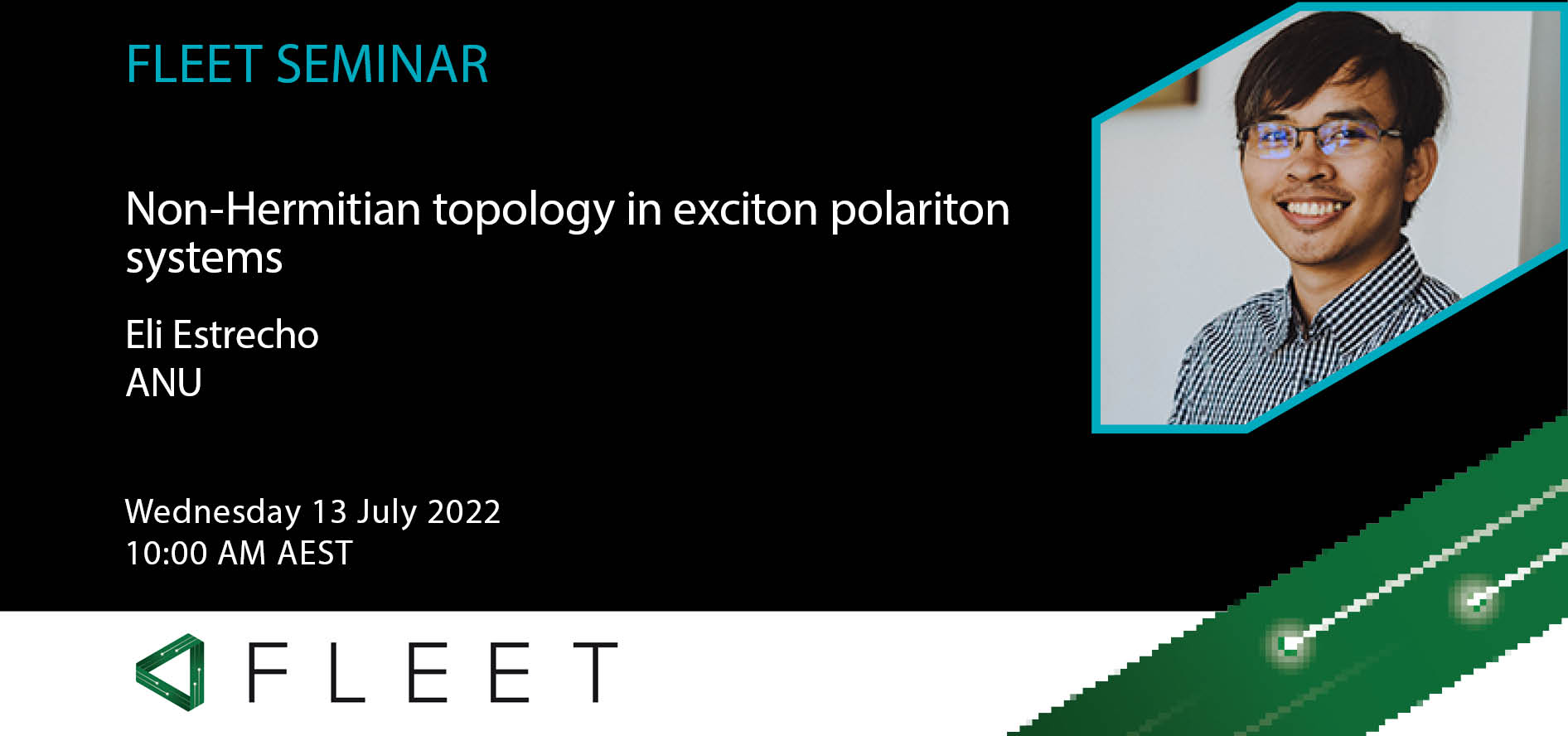 FLEET seminar – Non-Hermitian topology in exciton polariton systems ...